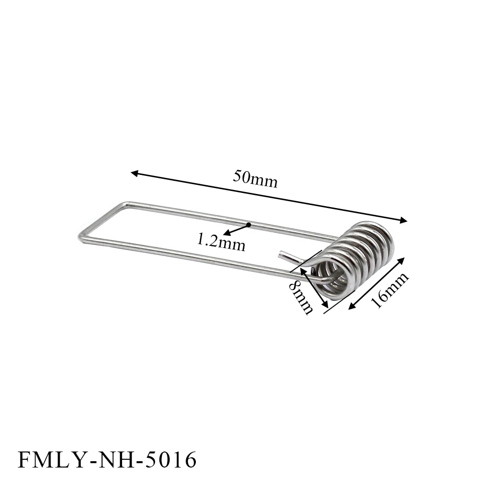 2pcs/lot flat Torsion Spring retaining spring clip ring for light ...