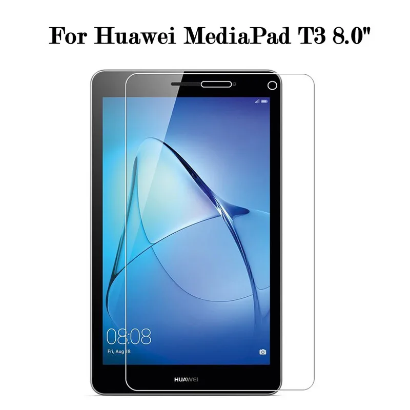 Tempered Glass For Huawei Mediapad T3 8 8.0 KOB-L09 W09 Screen ...