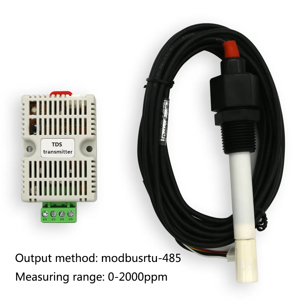 Industrial Temperature Sensors ALOUTSNOC Water EC Transmitter EC Sensor ...