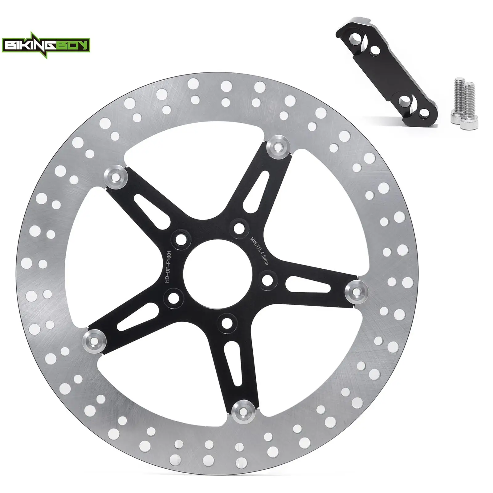 13-14-15-Front-Brake-Disc-Rotor-Bracket-Sportster-XL1200X-XL883N-Iron ...