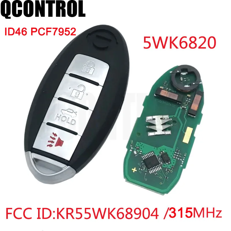 QCONTROL-3-1-4-Buttons-315MHz-with-ID46-Chip-Keyless-Entry-Smart-Remote ...