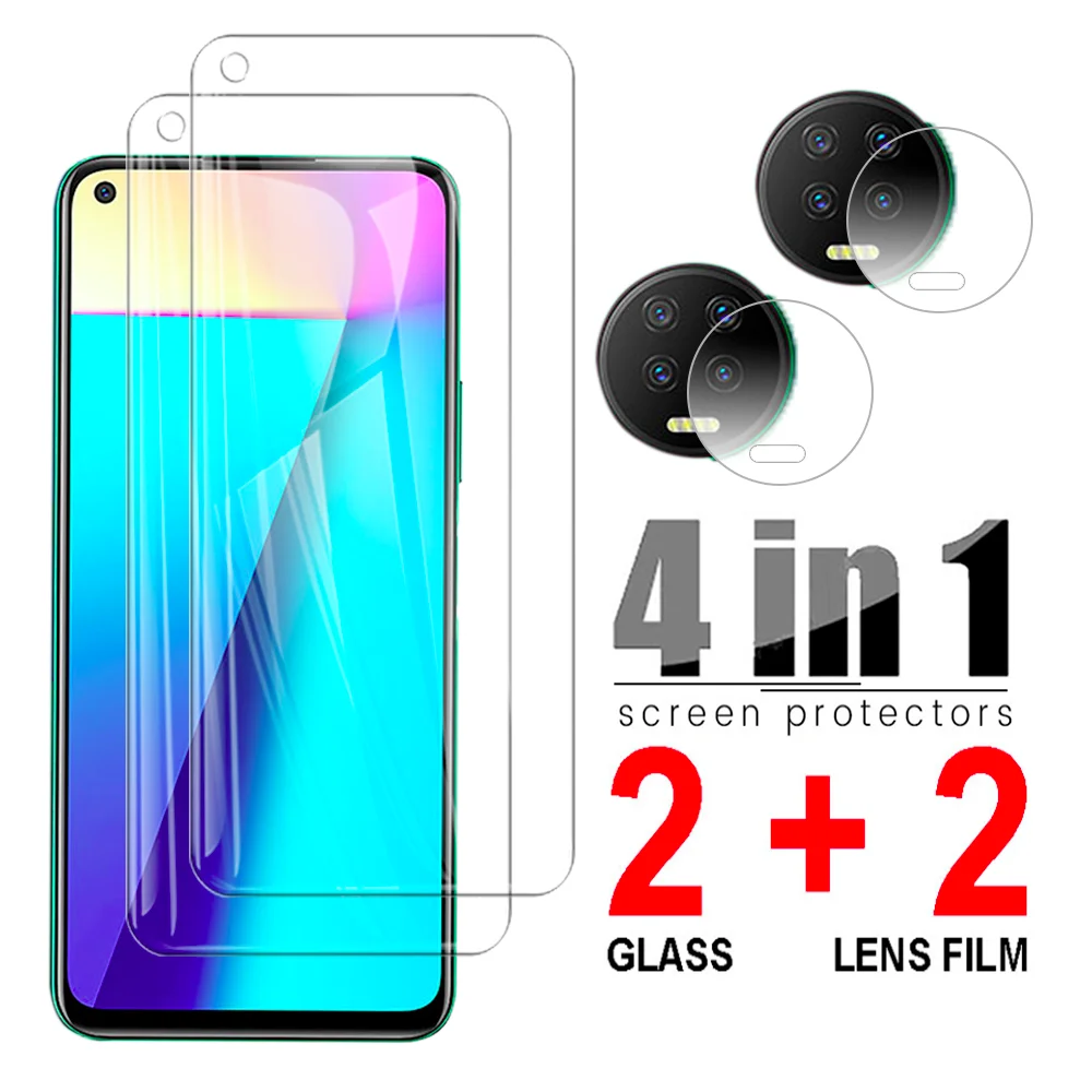 Full Cover Screen Protectors for Infinix Note 7 8 Camera Lens ...
