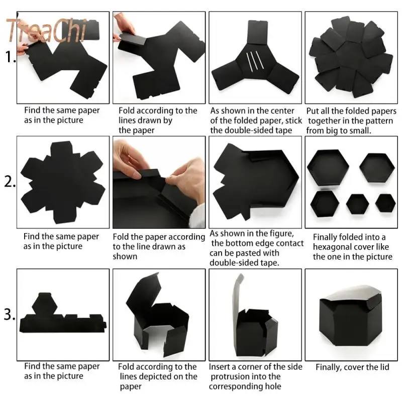 Printable Octagon Exploding Box