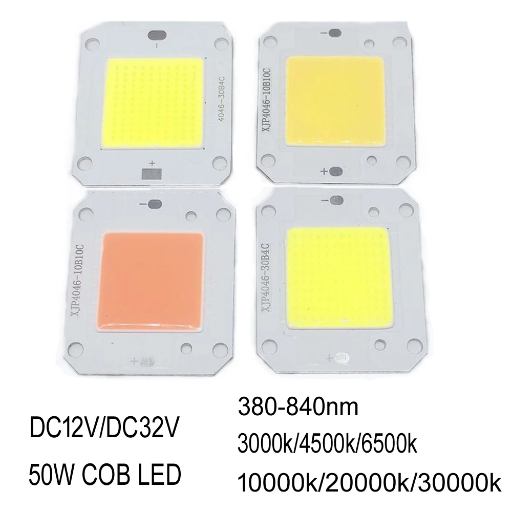 DC12V 32V 50W LED COB Integrated Smart IC Driver High Power 12V COB LED ...