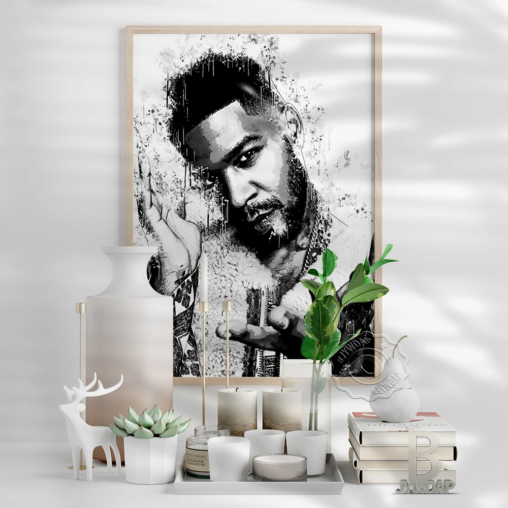 Kid Cudi Black And White