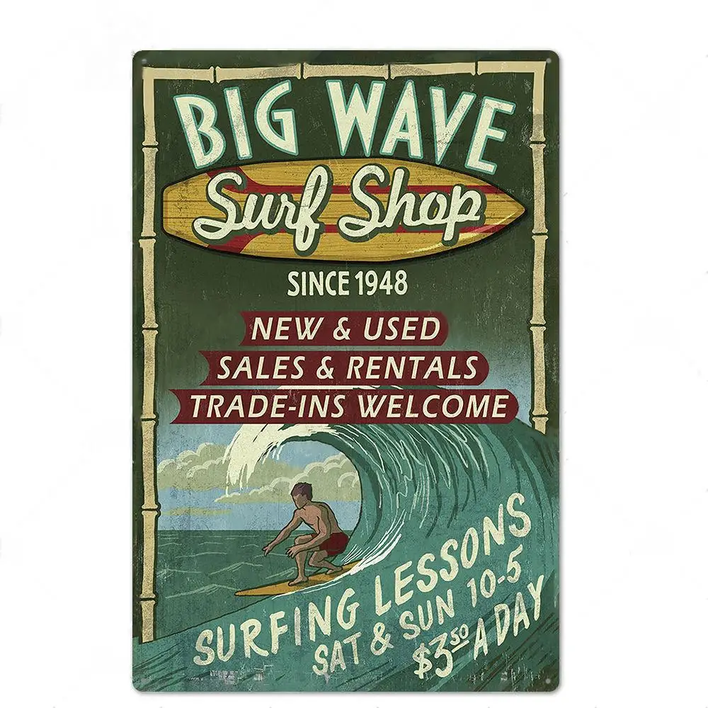 Surf Shop Sign