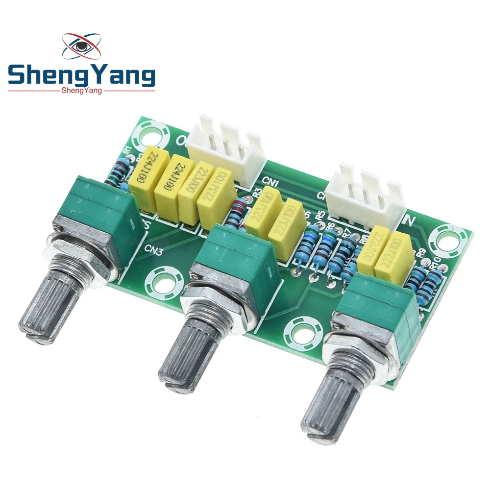 Xh-m802 Passive Tone Board Amplifier Preamp Power Module Low High Sound ...