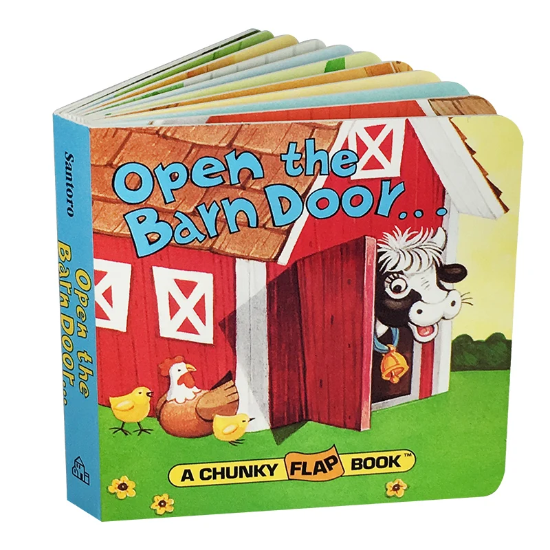 Open Childrens Book With Pictures