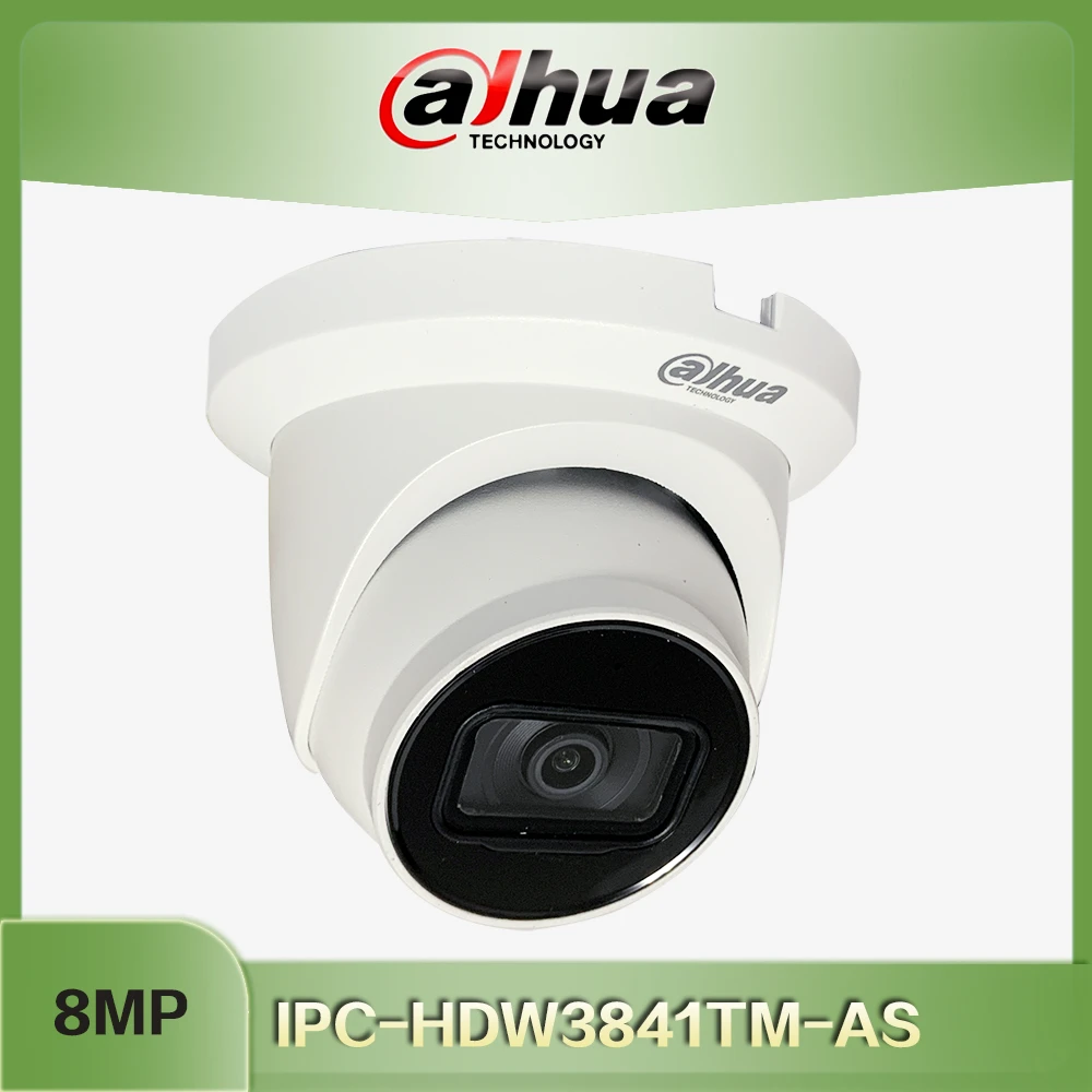 Dahua Ip Camera Ipc-hdw3841tm-as 8mp Ir Fixed Focal Eyeball Wizsense ...