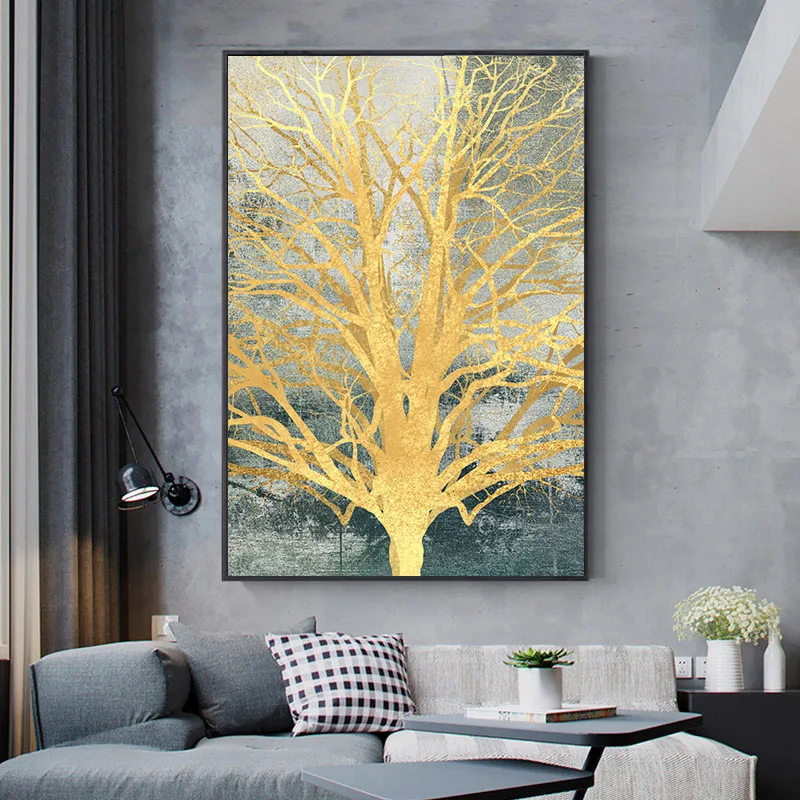Abstract Tree Branch Art