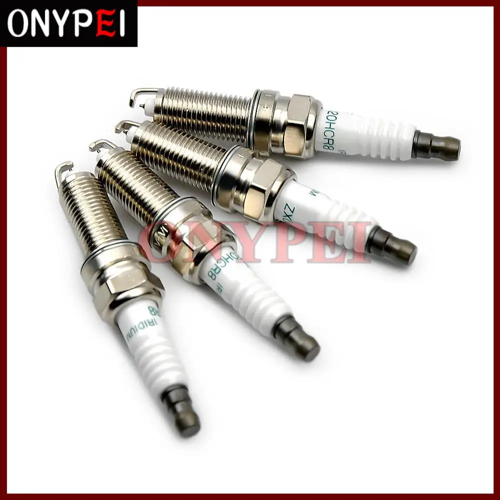 4x Iridium 18847 08200 ZXU20HCR8 3479 점화 플러그는 Hyundai Accent Elantra ...