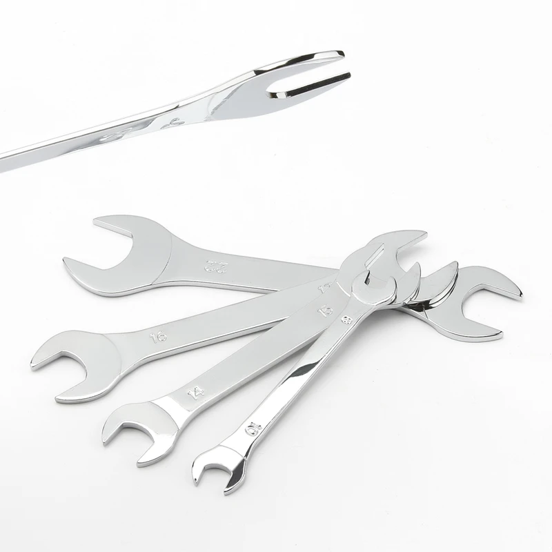 Thin Open End Wrench Set 3mm Ultra-thin Flat Wrench Tool Multi-function ...