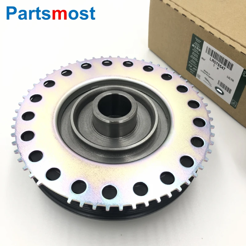 Polea de cigüeñal para coche, accesorio para Land Rover Freelander LR2 ...