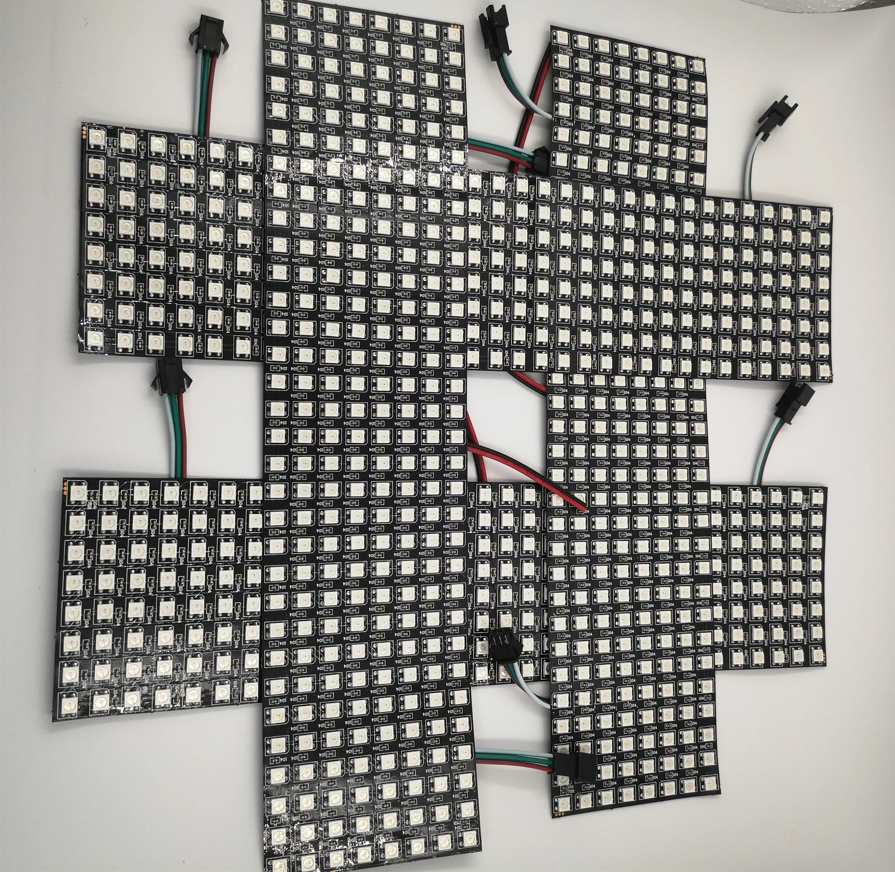 8x8 16x16 8x32 Pixels Sk6812 Ws2812b Rgb Matrix Individually ...