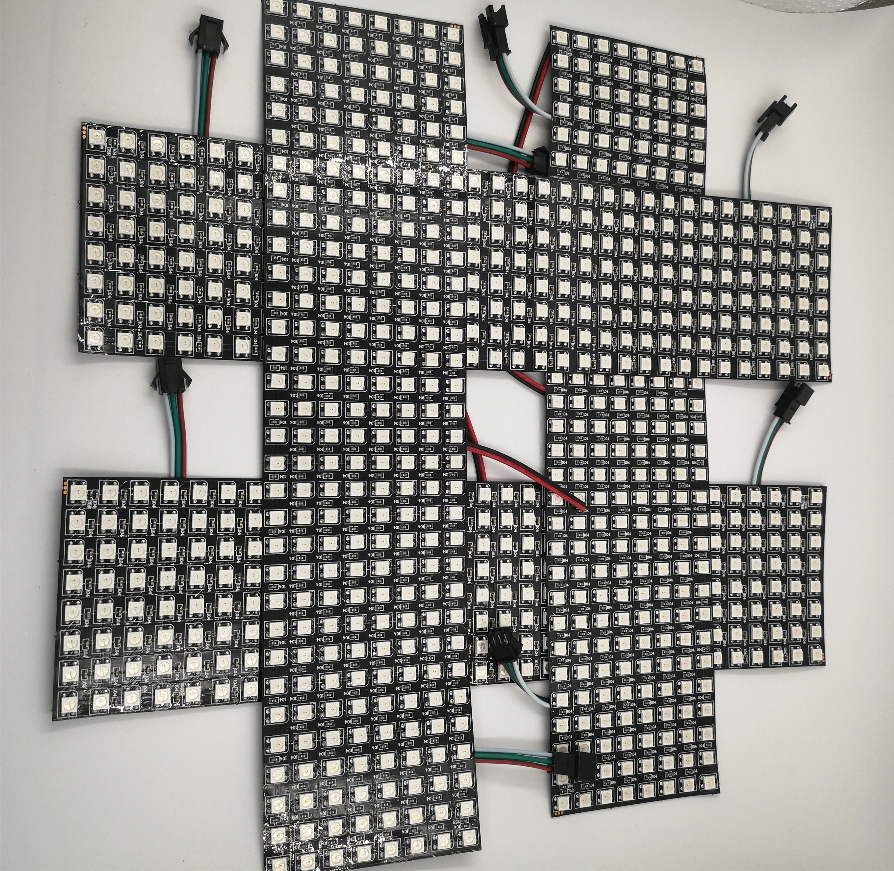 8x8 16x16 8x32 Pixels Sk6812 Ws2812b Rgb Matrix Individually ...