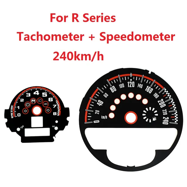 Car Styling Speedometer Tachometer Dial Sticker for Mini Cooper JCW F54 ...