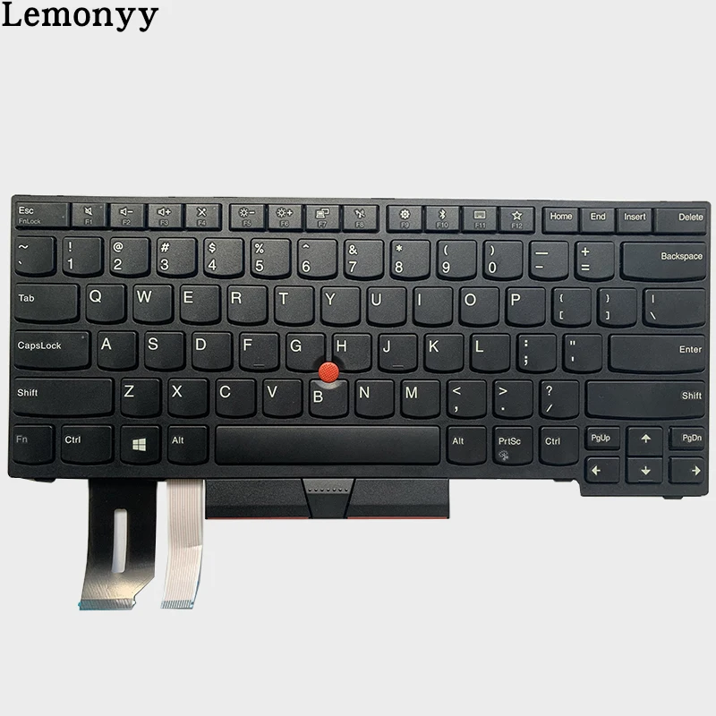 NEW US laptop keyboard FOR Lenovo ThinkPad E480 E485 L480 T480S L380 ...