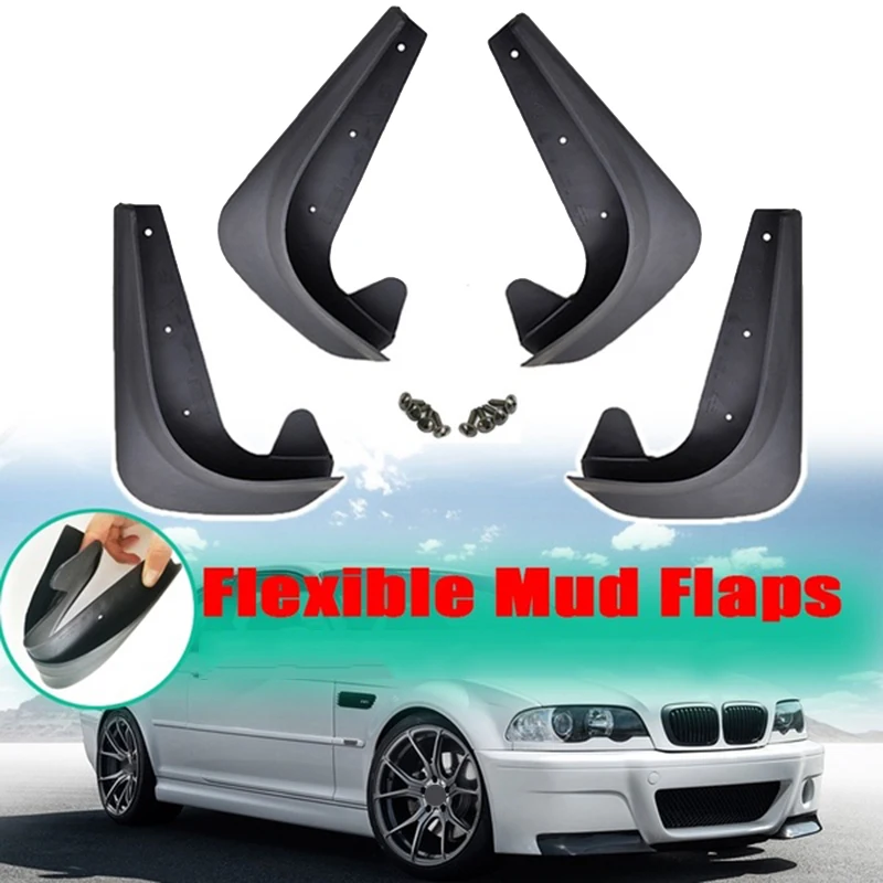 Car Mud Flaps Splash Guards Mudguard For BMW 3 5 7 Series E30 E46 E90 ...