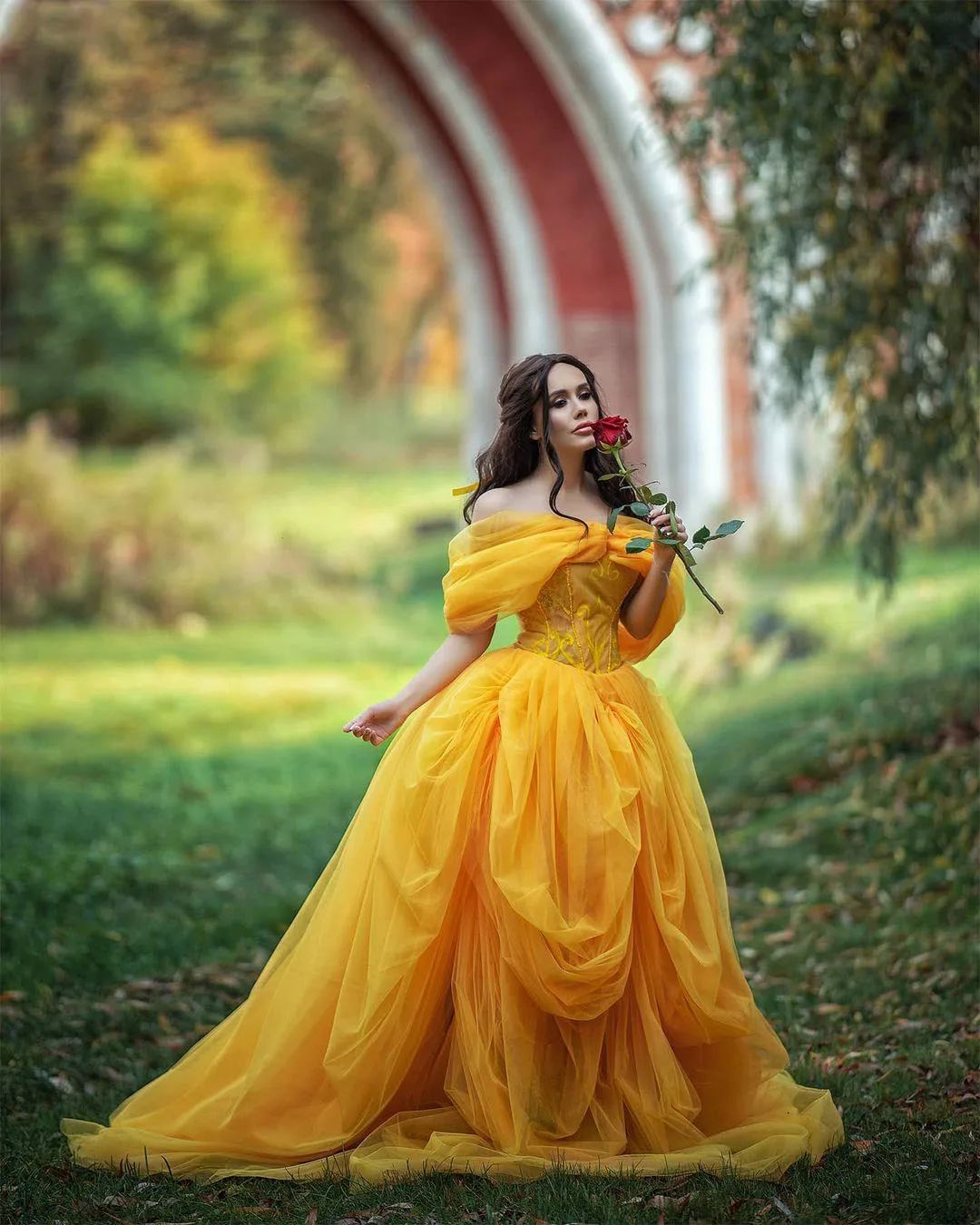 Princess Belle Prom Dress