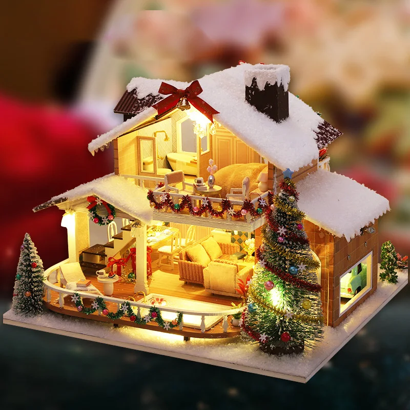 Christmas Snow House