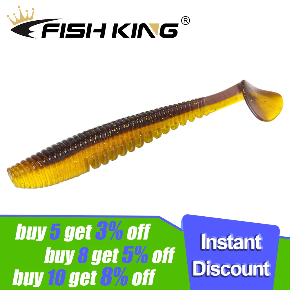 FISH KING Awaruna Fishing Lure 75mm 100mm 125mm Artificial Baits ...
