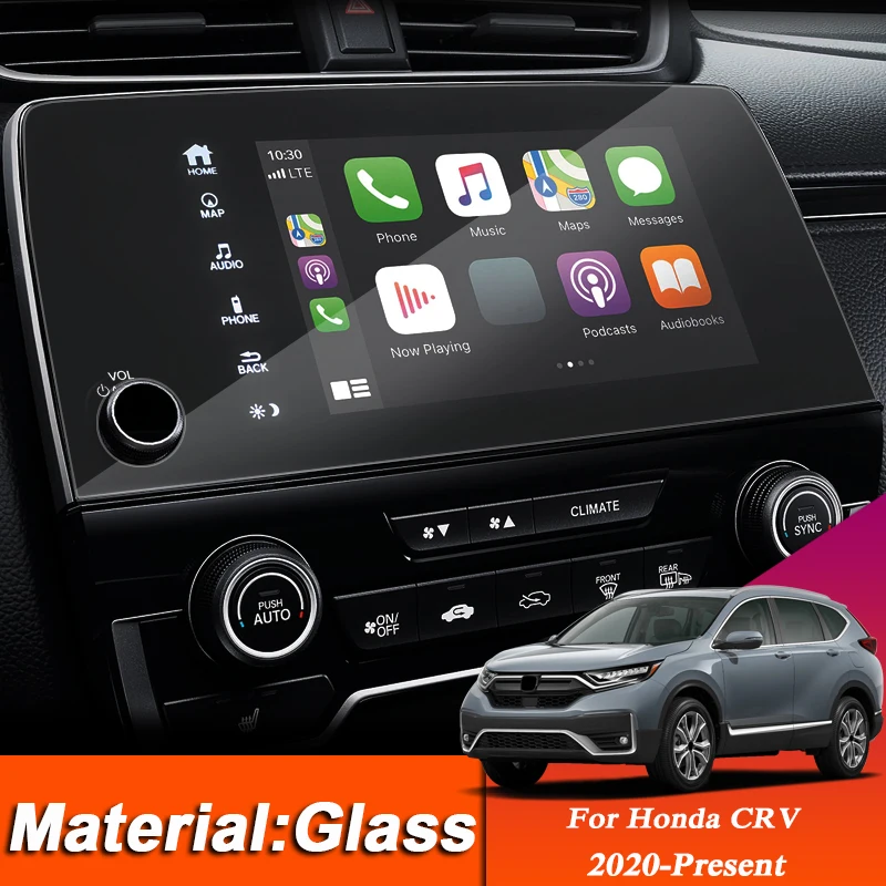 Car Styling Gps Navigation Screen Protective Film For Honda Crv 2020-present Dashboard Display ...