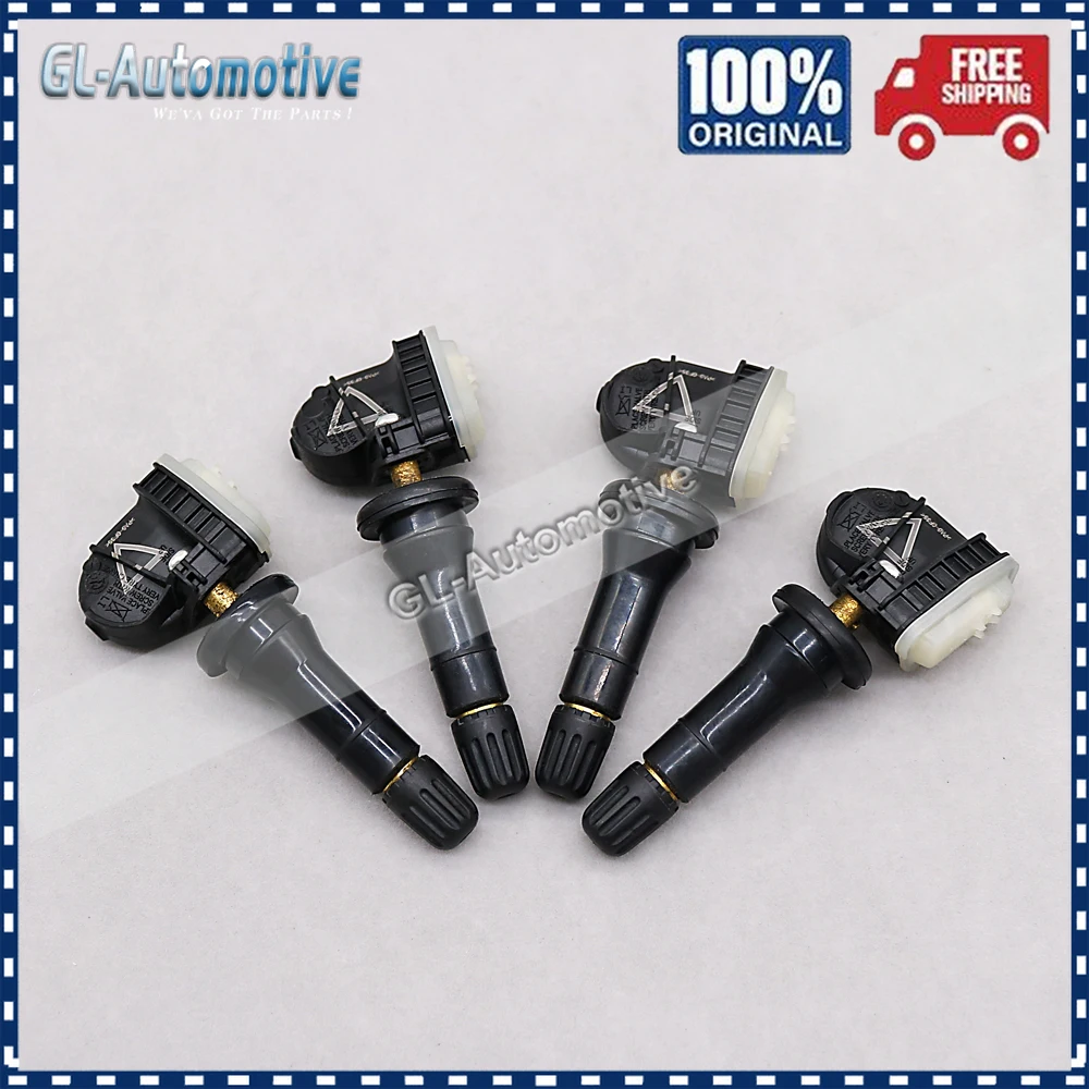 Set Of (4) Tpms F2gt-1a180-cb Tire Pressure Sensor For Ford Edge Escape ...