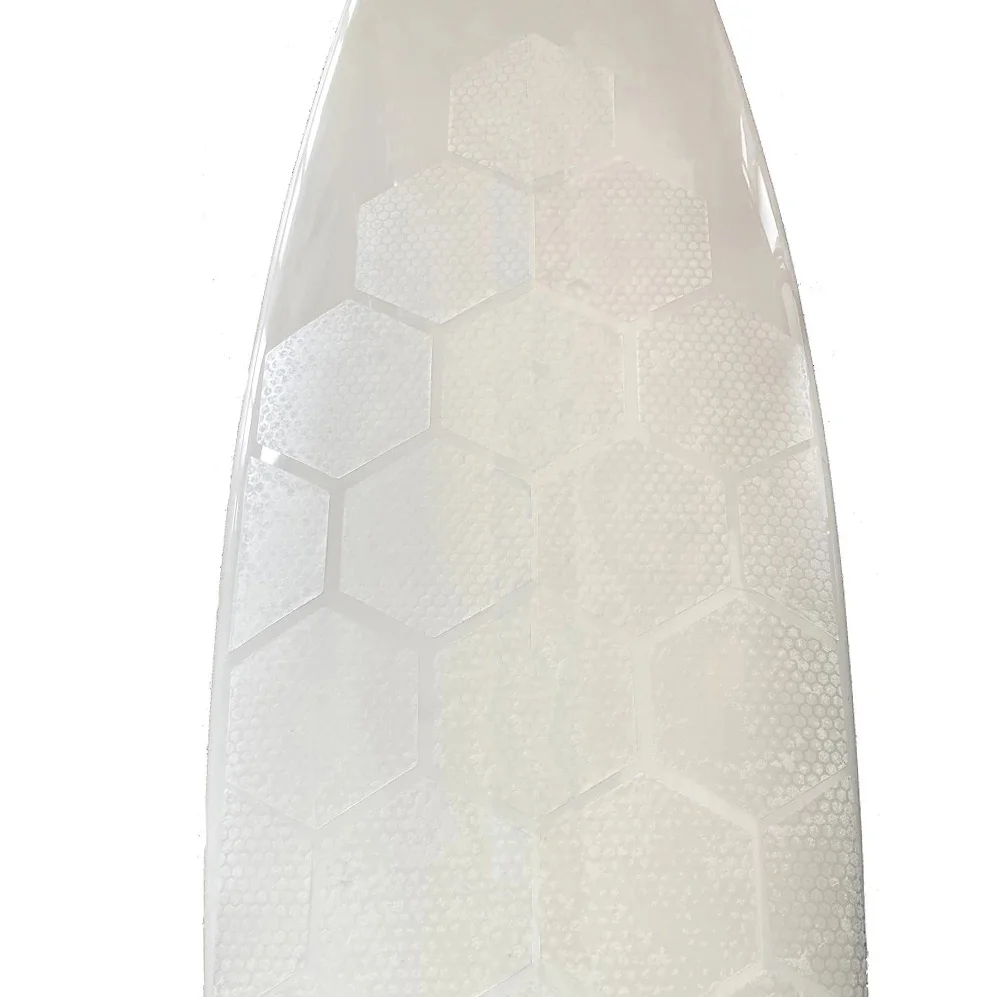 Hexagon Surfboard Deck Pads Transparent Honeycomb Deck Grip Surfing ...