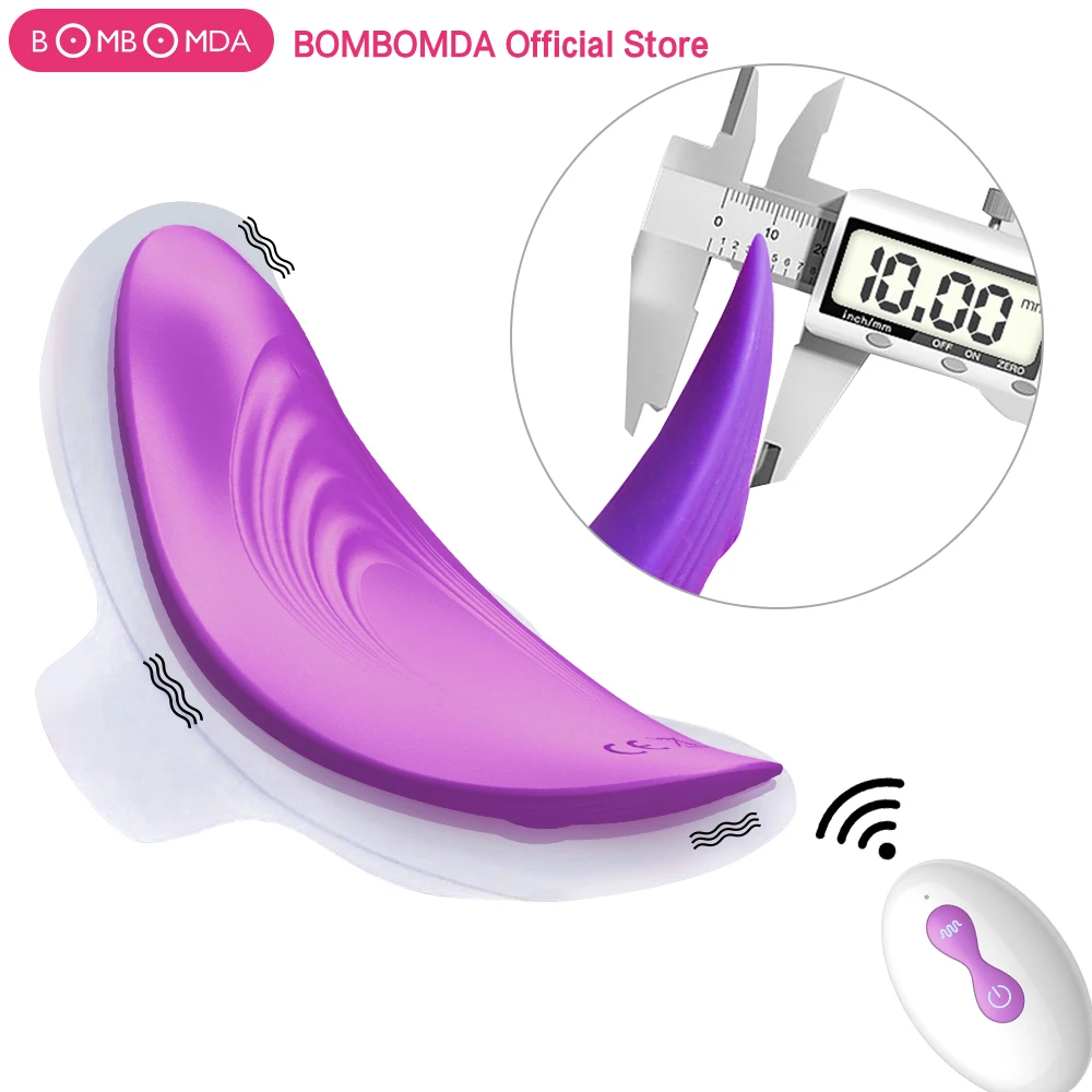 BOMBOMDA-Quiet-Panty-Vibrator-Wireless-Remote-Control-Portable-Clitoral-Stimulator-Invisible ...