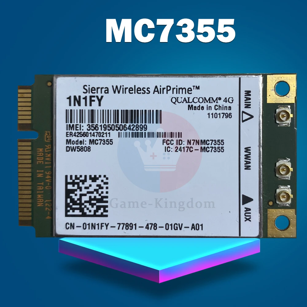 Sierra-Wireless-Airprime-MC7355-Mini-PCIe-LTE-HSPA-GPS-100Mbps-DW5808 ...