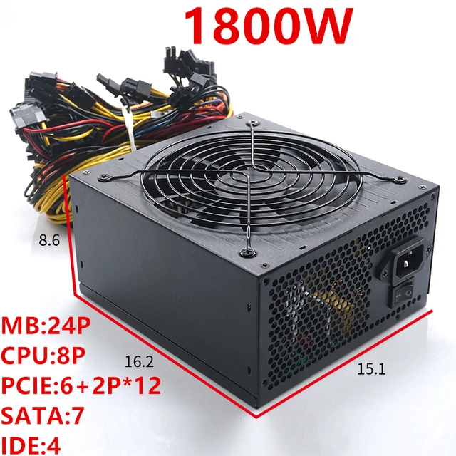 Miner PSU For Lianli Multi Channel Power supply High Power Server ...