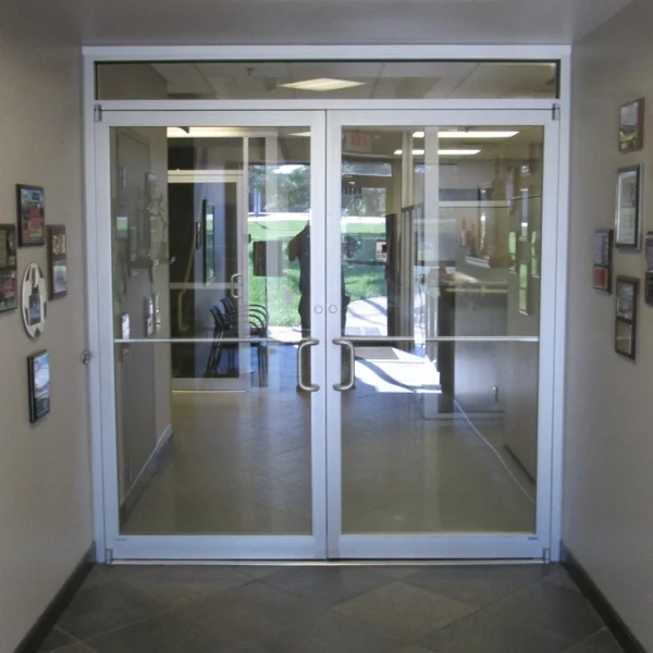 Modern-design-commercial-aluminium-office-store-front-pivot-floor ...