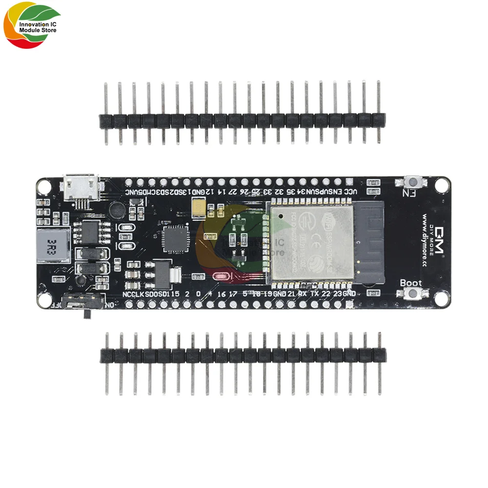 ESP32-Papan-Pengembangan-Bluetooth-WIFI-dengan-18650-Tempat-Baterai ...