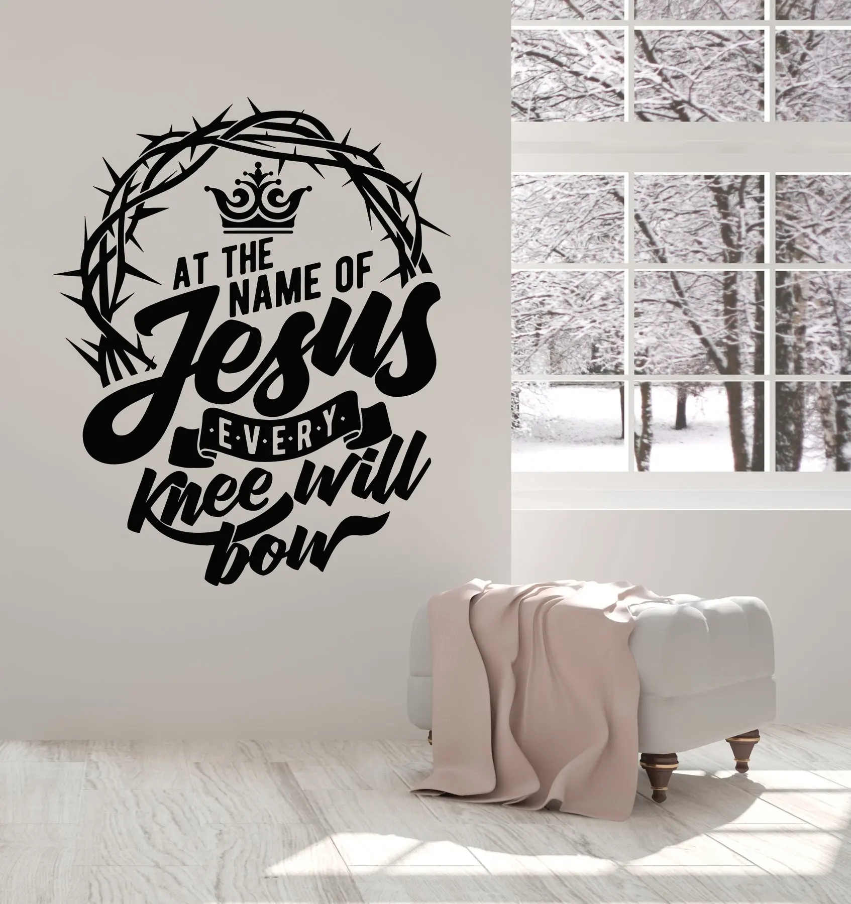 Faith Vinyl Wall Art