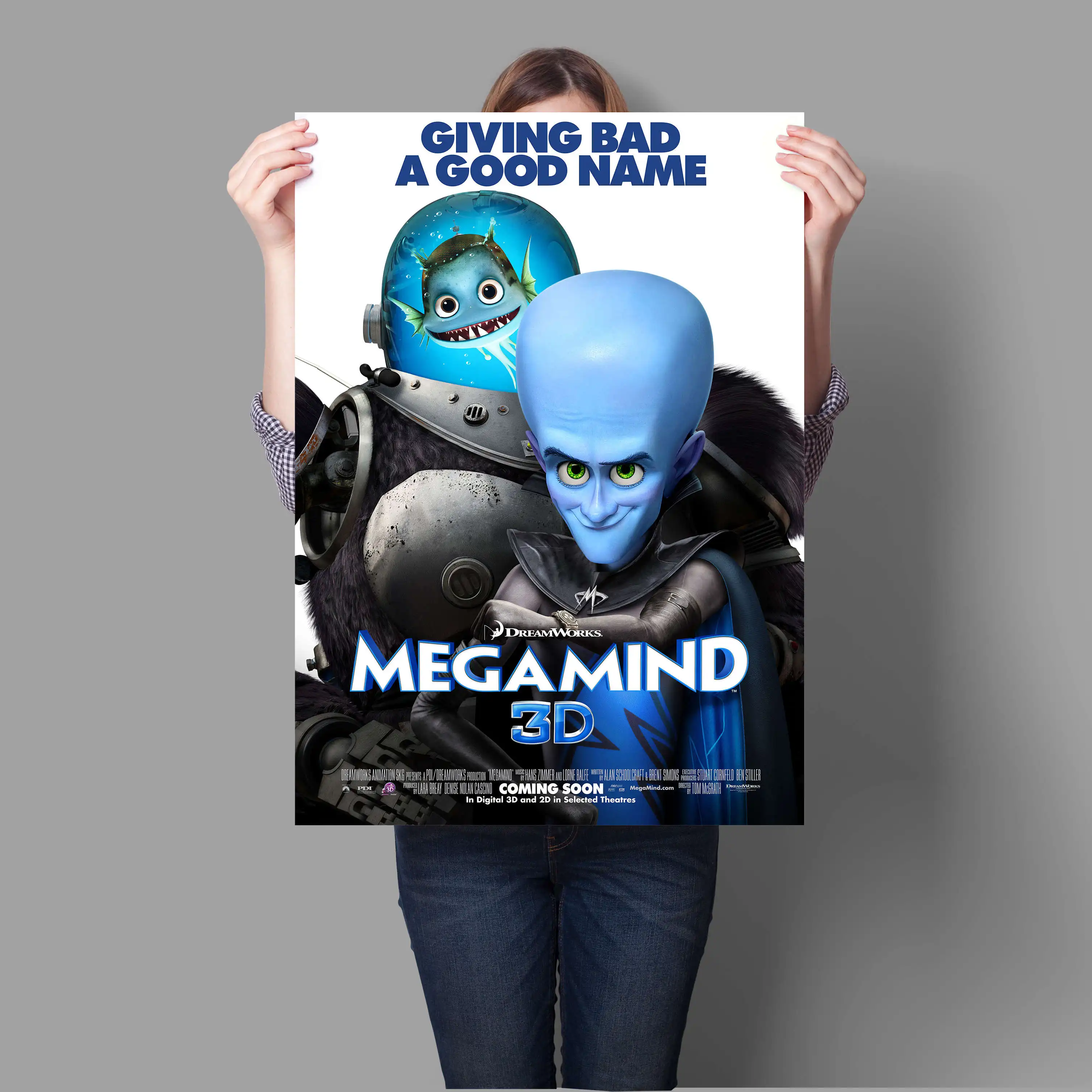 Megamind Movie Poster