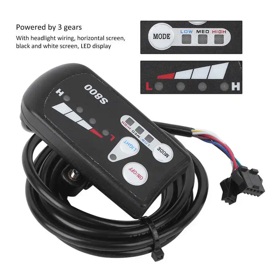 Display LED Zündapp 36V Display LED 36V Per Bici Elettriche - Computer ...