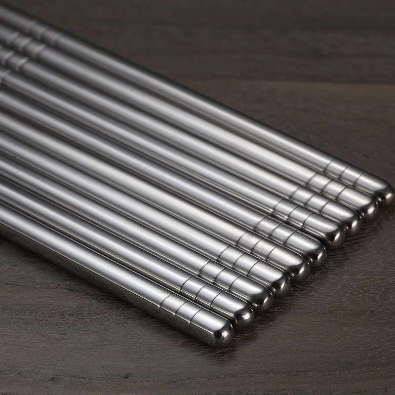 Stainless Steel Chop Sticks Set | 10 Pairs Chinese Chopsticks - 5 Pairs ...