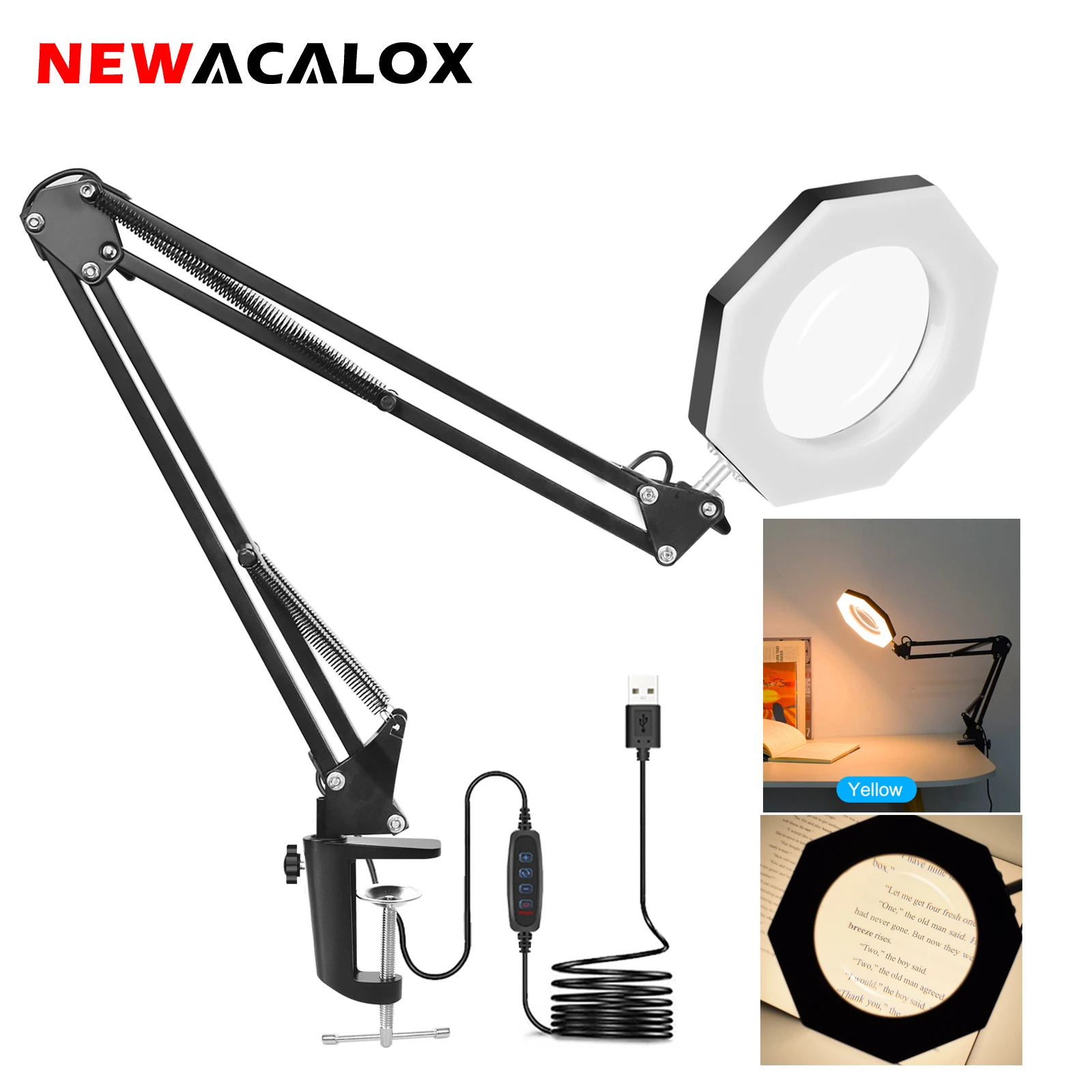 Magnifier Lamp Nail Tattoo | Magnifier Light Nail | Welding Magnifier ...