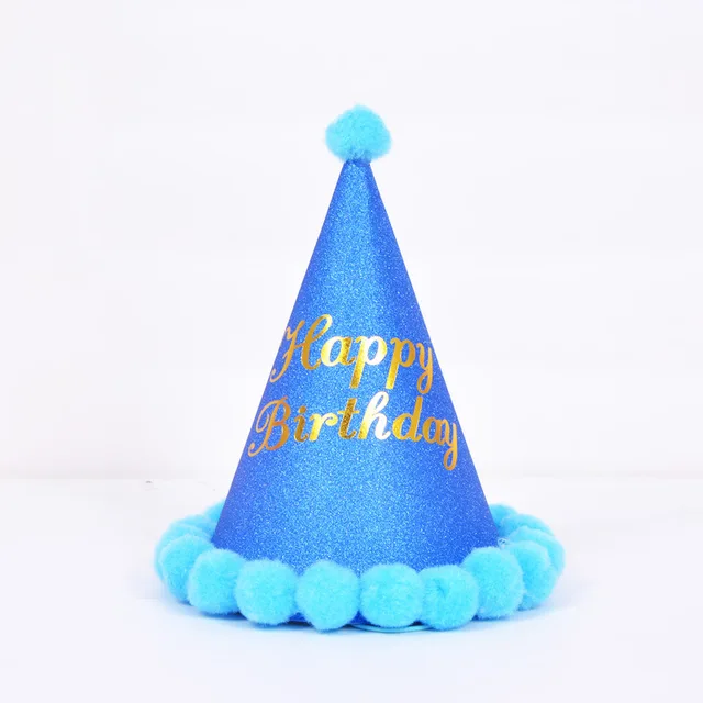 Blue Birthday Hat