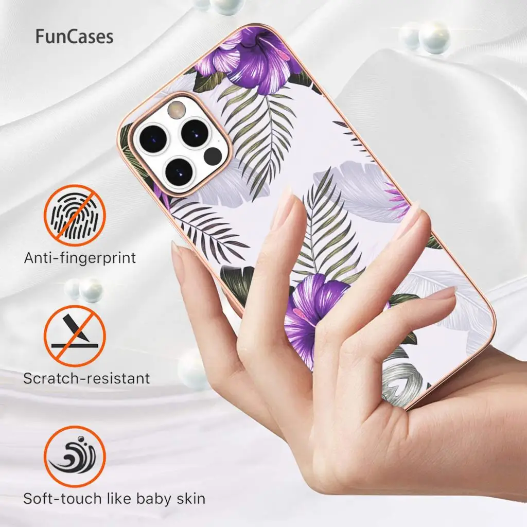 Para Huawei P8 Lite 2017 caso de mármol del teléfono del patrón suave Gel TPU funda para Huawei ...