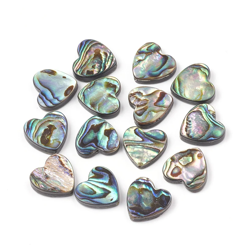 Colorful Abalone Shell/Paua Shell Beads for jewelry making bracelet ...