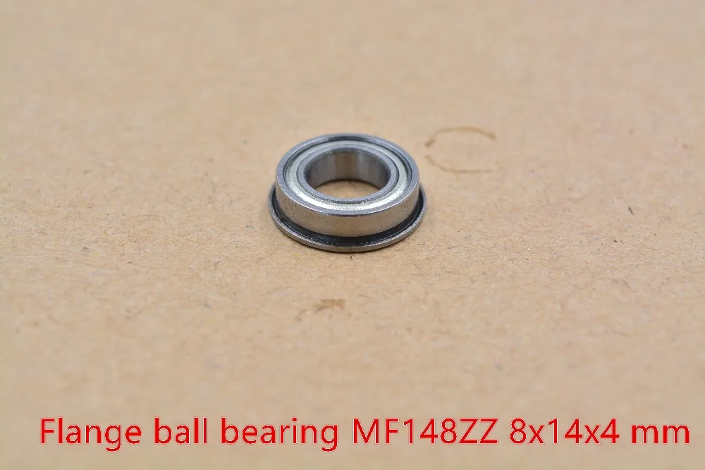 8mm bearing MR148ZZ MF148ZZ 8mmx14mmx4mm MF148 miniature flange deep ...