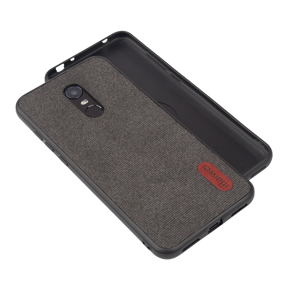 fabri case For Xiaomi Redmi 5 Plus Luxury Cloth Texture Case Redmi 5 ...