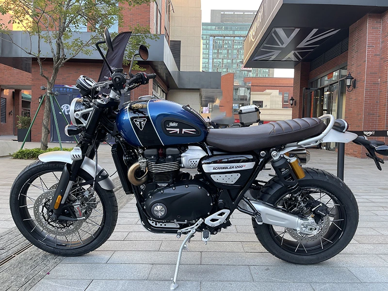 For Triumph Scrambler 1200 Anti skid sticker for fuel tank, modified ...