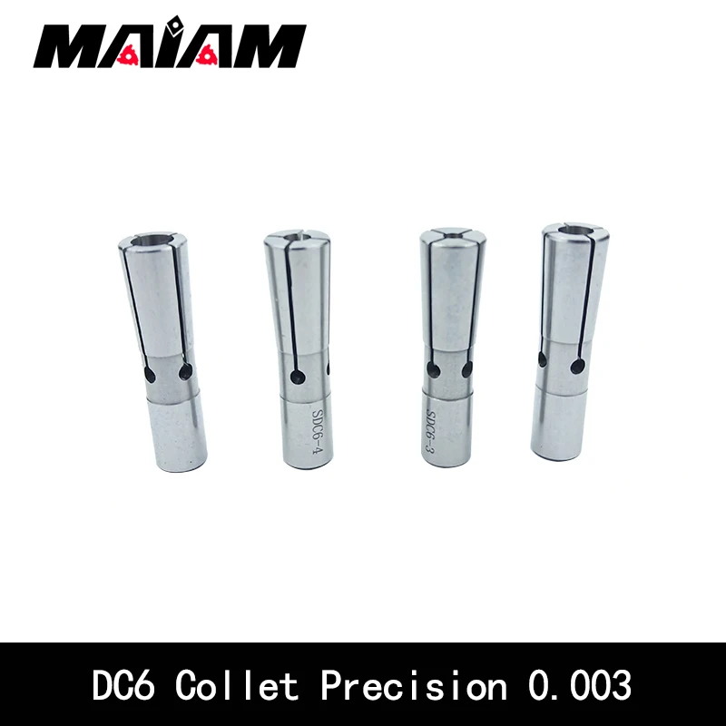 0.003 precision cnc collet dc6 chuck collet 2mm 3mm 4mm 5mm 6mm 3.175mm ...