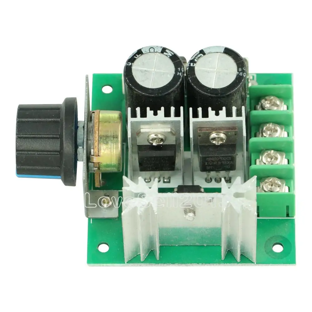 DC 12V 24V 30V 40V 13KHZ Auto PWM DC Motor Speed Regulator Governor Speed Controller Switch 10A ...