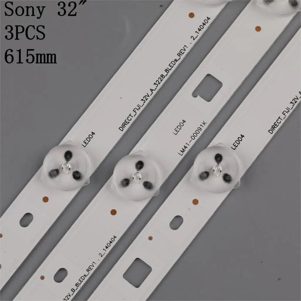 Led Backlight Strip 8 Lamp For Sony 32"tv Kdl-32rd303 Kdl-32r303c Kdl ...