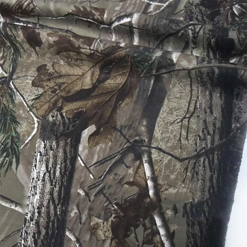 150cm Width Tree Leaves Camo Fabric Camouflage Cloth for DIY Outdoor ...