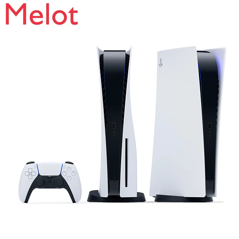 For Sony PlayStation Ps5 Host Version Home TV Game Machine HD Blue ...