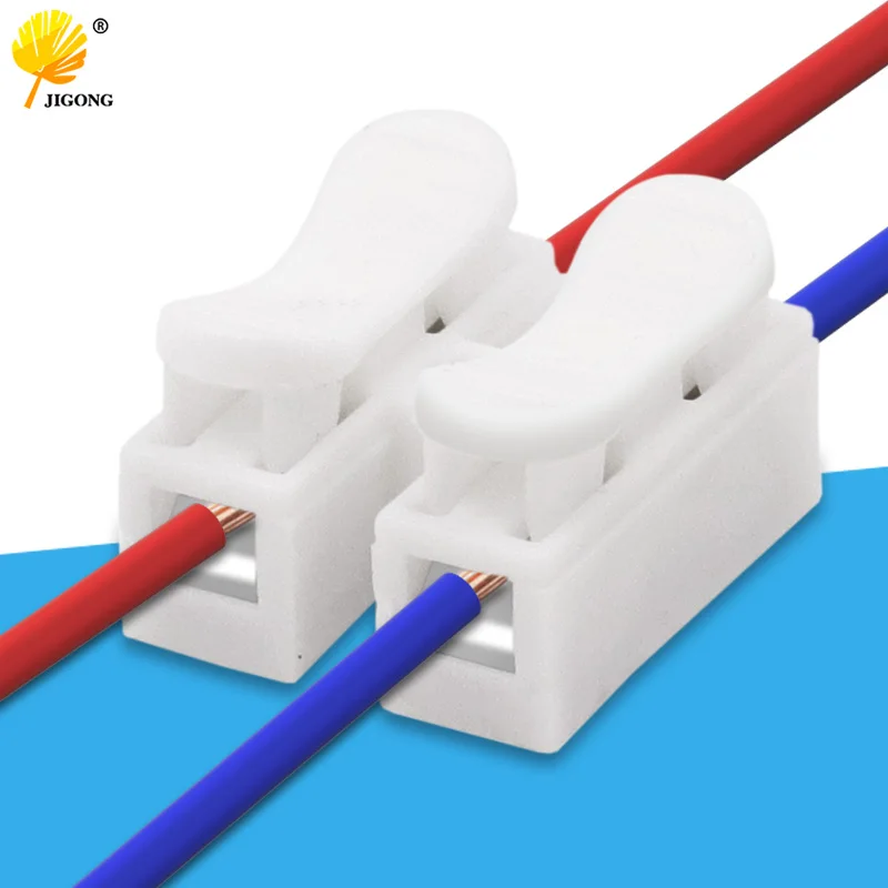 20pcs-Lot-Terminal-Block-10A-220V-High-Pressure-Resistant-2-Pin-Push ...